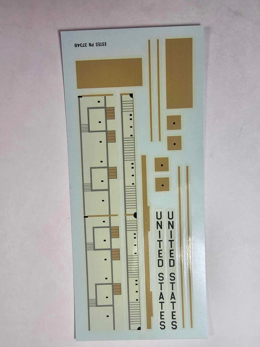 DECAL ONLY ESTES TITAN IIIE 2019 – Everdon Hobbies