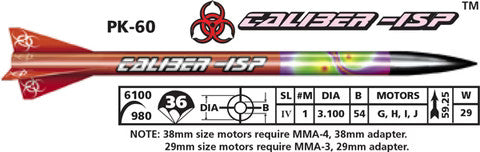 Loc Precision Caliber ISP kit 3" L1 Kit – Everdon Hobbies