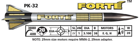 Loc Precision Forte kit 3" L1 Kit – Everdon Hobbies