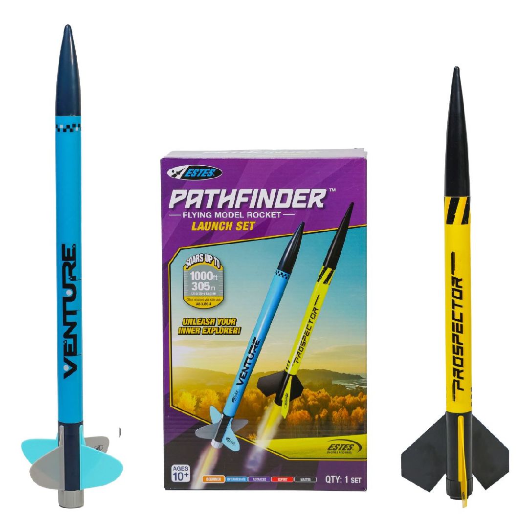 3238 ESTES PATHFINDER STARTER kit, 2 rockets kits! – Everdon Hobbies